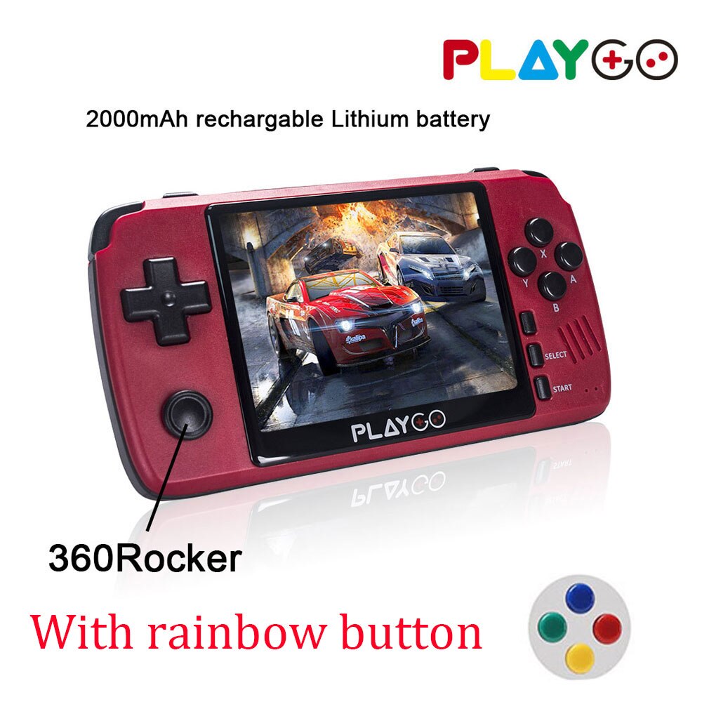 Upgraded PLAYGO Emulator Console 3.5 inch IPS screen Handheld Game ...