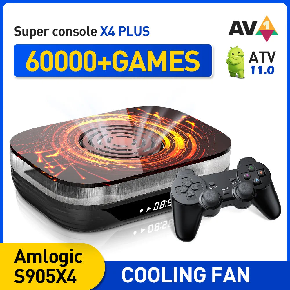 KinHank Super Console X4 Plus Retro Video Game Consoles for ARCADE/MAME ...
