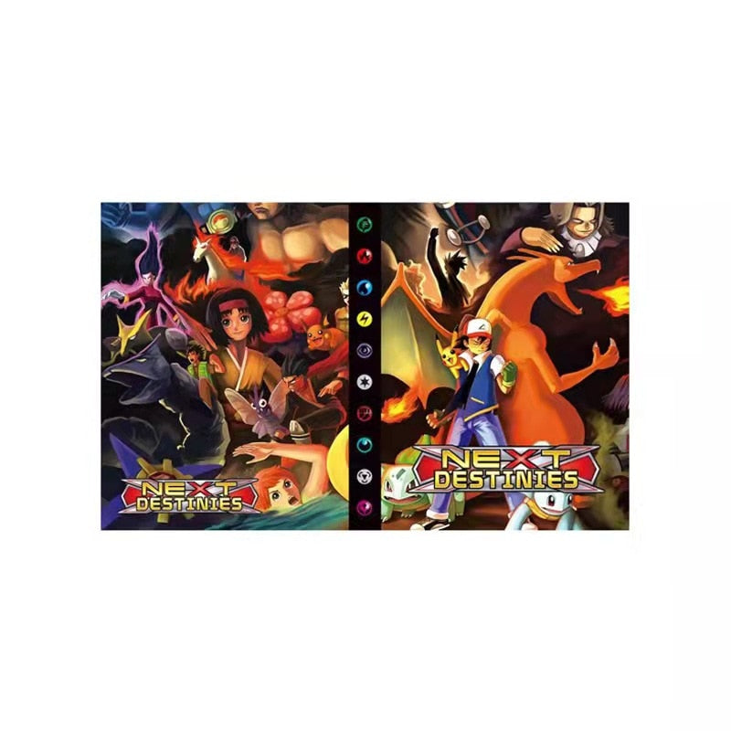 2022 Album Pokemon Cards Album Book Cartoon Anime New 240PCS Game Card