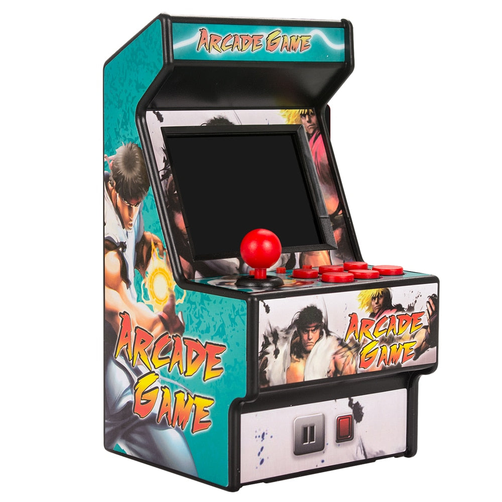 Mini Arcade Handheld Game Player 2.8 Inch Screen Built in 156 Retro ...