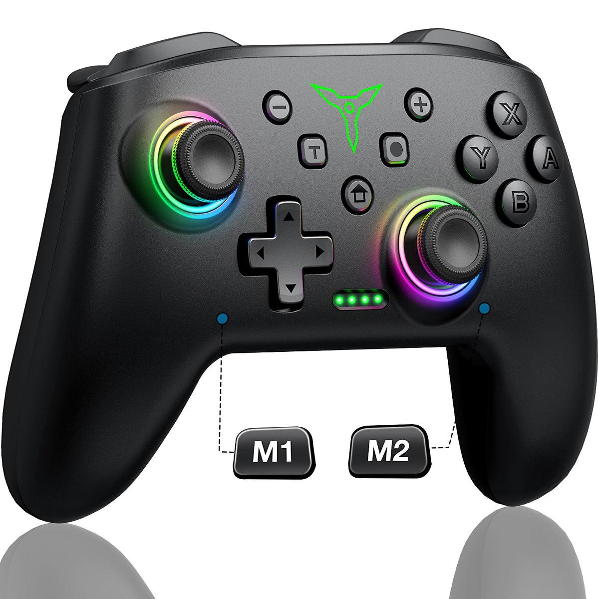 Wireless RGB Switch Controller For Nintendo Switch/OLED/Lite/Android ...
