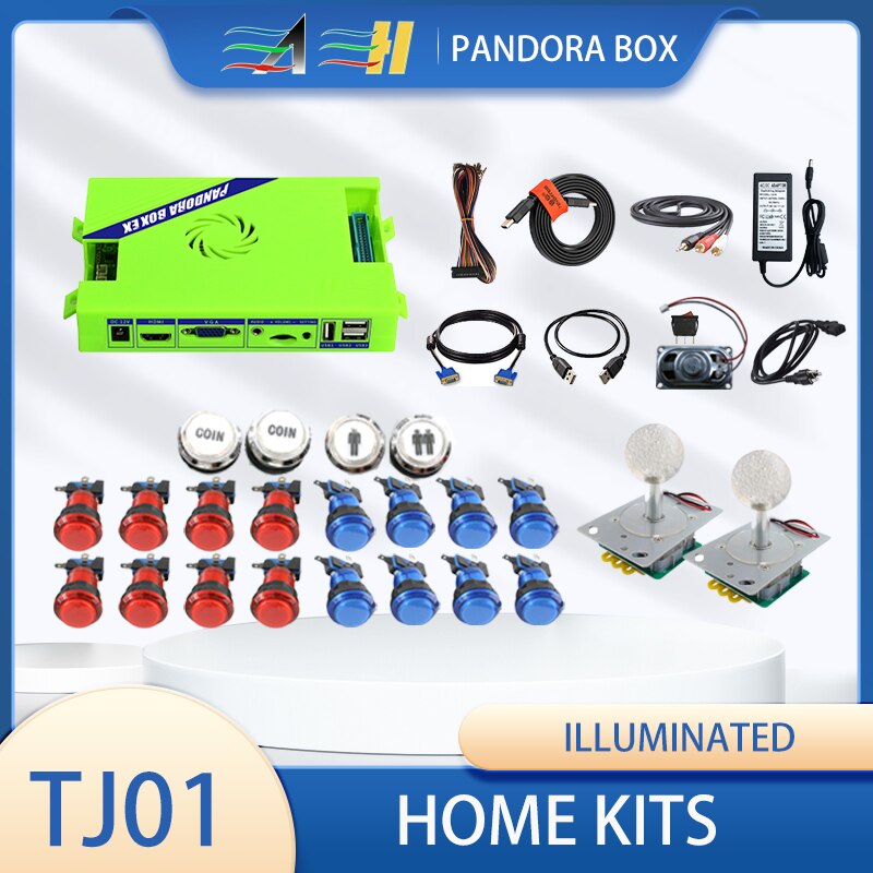Arcade Light DX-S Pandora Box Kit Laser Game Kit Joystick For Pc ...