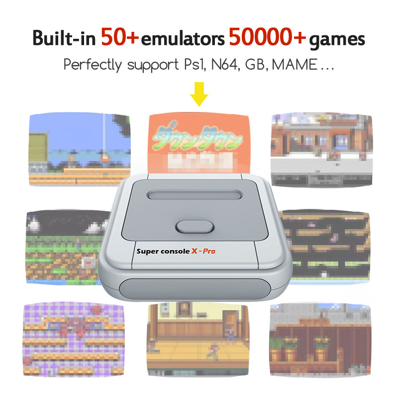 Super Console X Pro 4K Retro Game Box 54+ Emulator – 50000 in 1 | an Australian busin